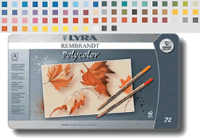 Pencils4artists | Lyra Rembrandt Polycolor Pencils Tin of 72