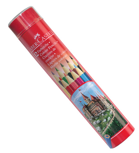 Faber Castell Limited Edition Tin of 12 Classic Colour Pencils 18-54-18 ...