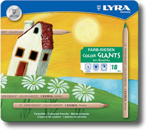 Lyra Colour Giant Colour Pencils - Pencils4Artists