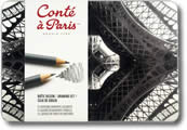Conte Drawing Set - Pencils4artists